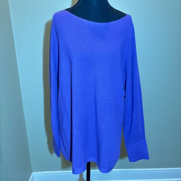 J. Jill | Sweaters | Jjill Wearever Collection Purple Pullover Sweater ...